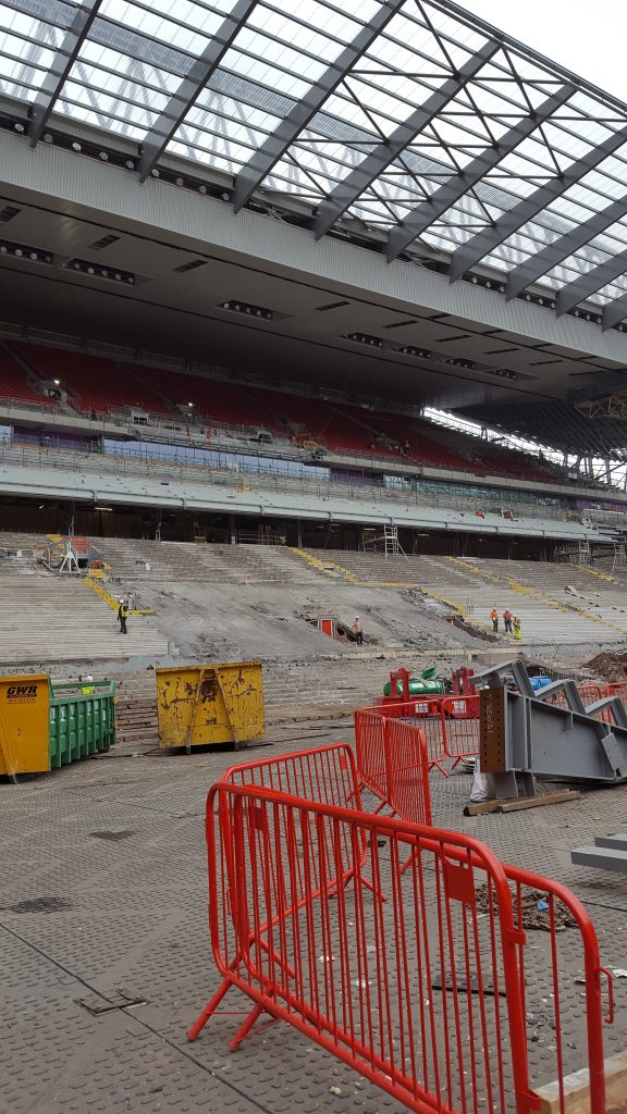 Liverpool FC Anfield Stadium Construction | SPS Technology