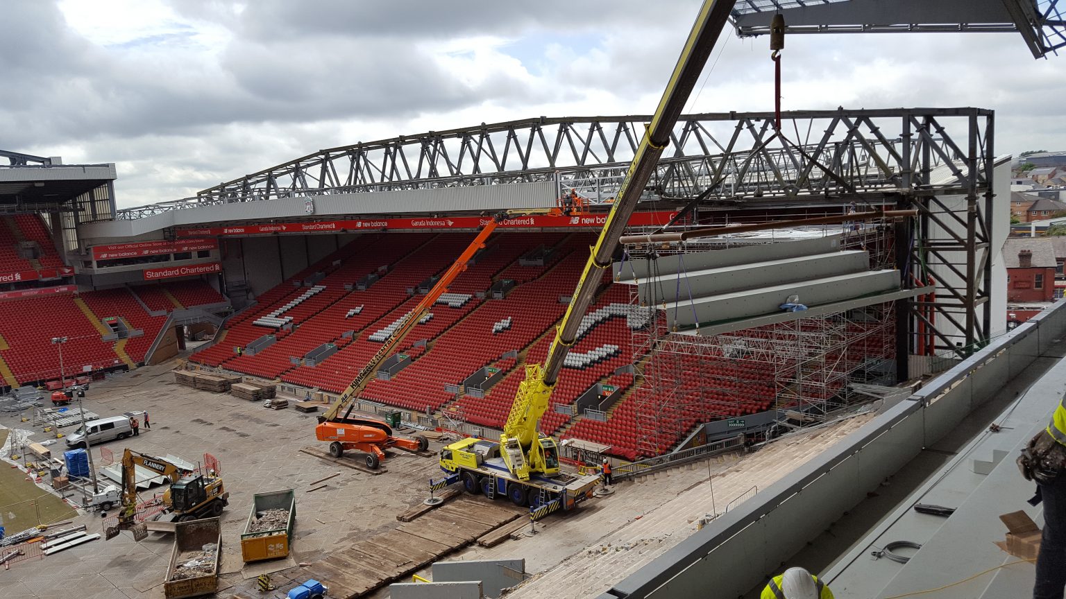 Liverpool FC Anfield Stadium Construction | SPS Technology