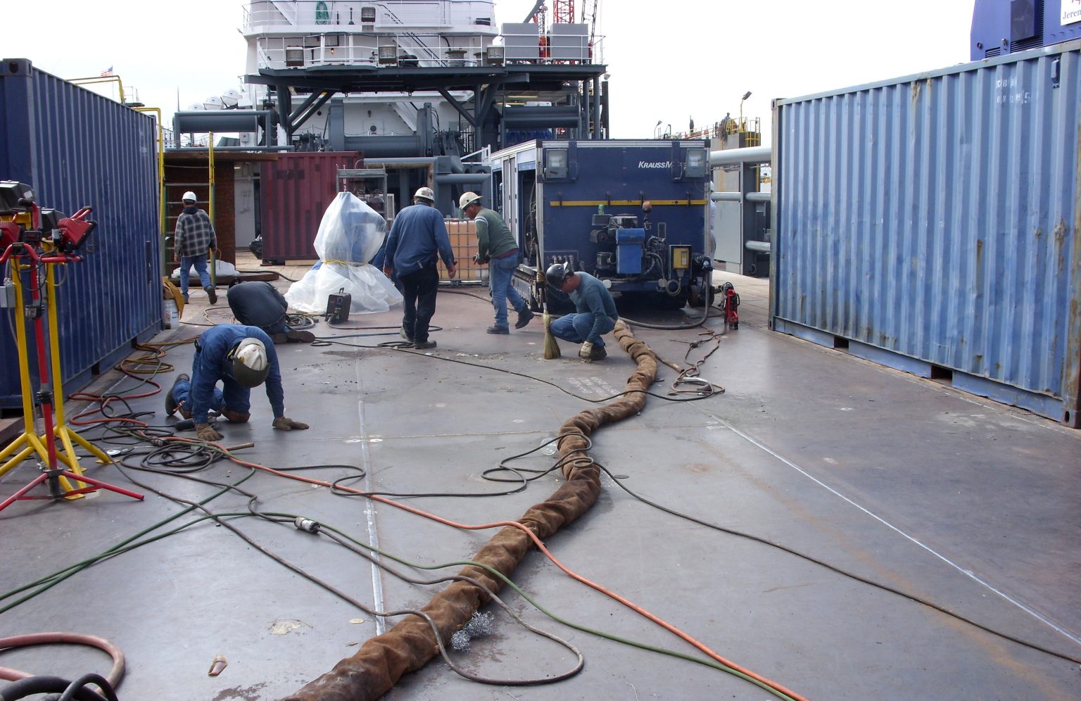 Offshore Support Vessel Repair | SPS Technology