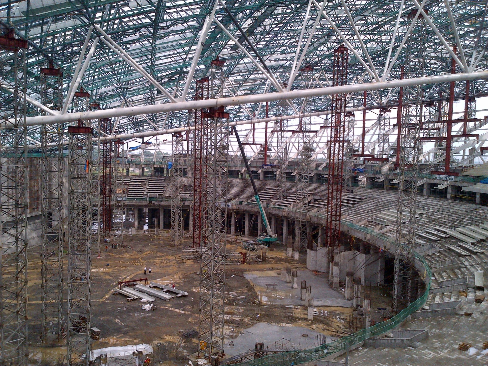 Philippine Arena Stadia Decking | SPS Technology